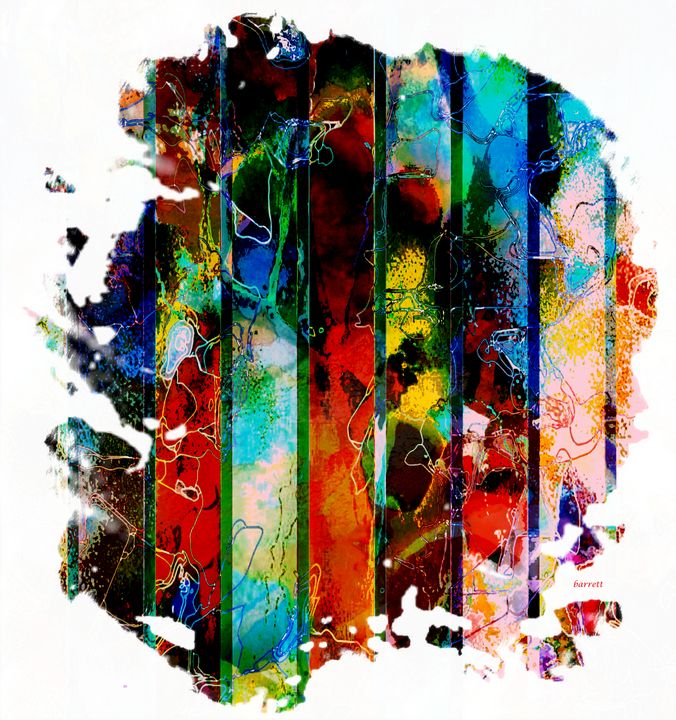 Chromatic Design - The Art of Don Barrett - Digital Art & AI, Abstract ...