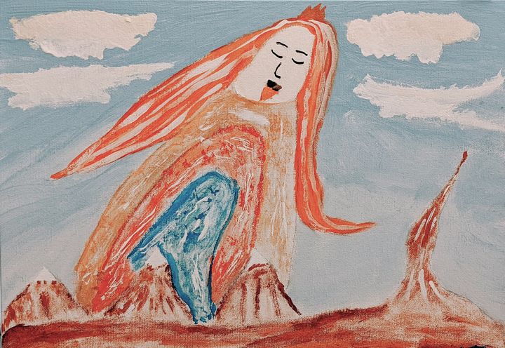 He Visits His Mountains - Meredith Thomas - Paintings & Prints ...