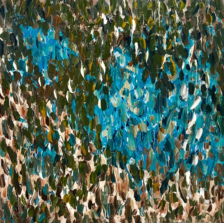 PARKLANDS - Art By Maria Moshonis - Paintings & Prints, Abstract, Color ...