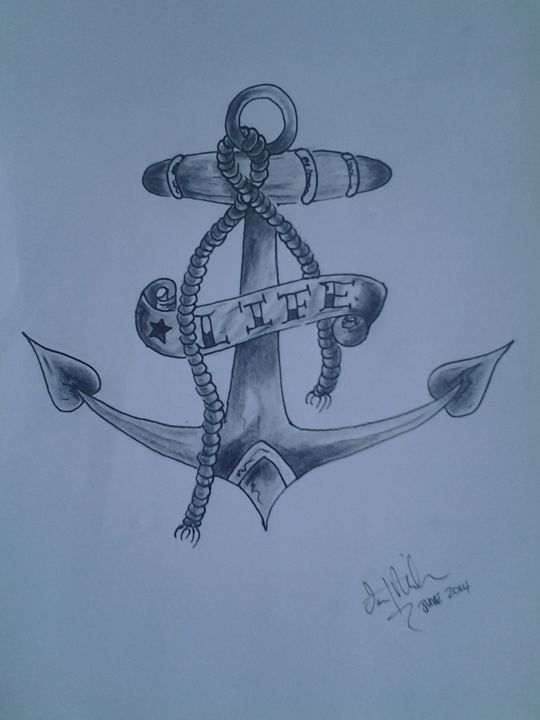 anchor of life - Soulfire - Drawings & Illustration, Places & Travel ...