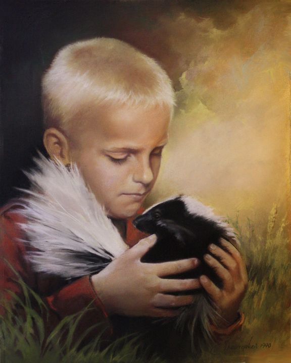 Friends - The Art Of Lisa Chase - Paintings & Prints, People & Figures ...