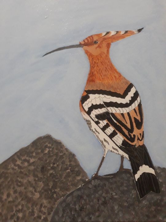 Hoopoe - prema_paintings - Paintings & Prints, Animals, Birds, & Fish ...