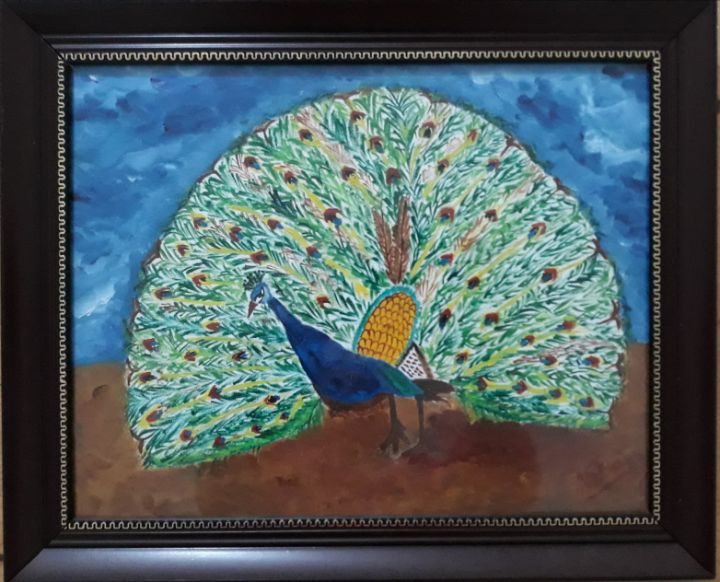 Spread the Plumage - prema_paintings - Paintings & Prints, Animals ...