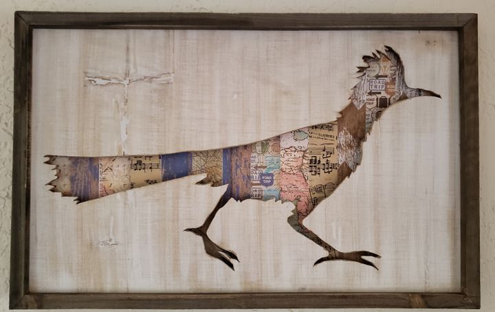 Roadrunner - Riley Conn - Paintings & Prints, Abstract, Figurative - ArtPal