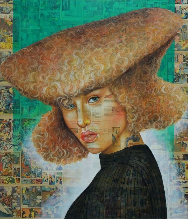 women fashion and beauty - Pee Art Gallery - Paintings & Prints, People ...