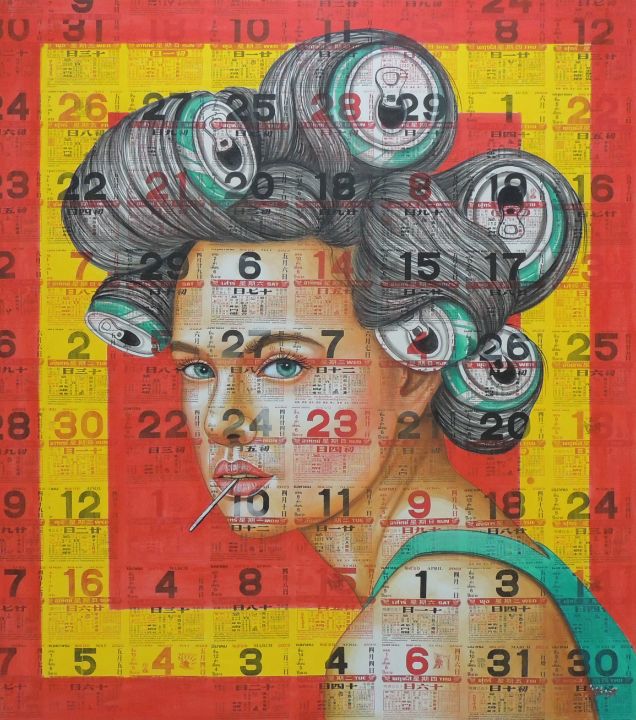 women fashion and beauty - Pee Art Gallery - Paintings & Prints, People ...