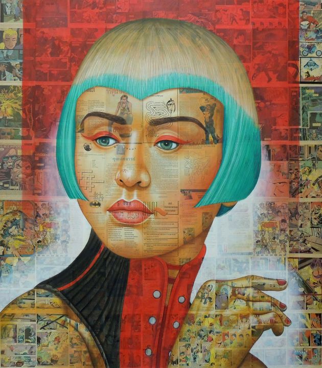 women fashion and beauty - Pee Art Gallery - Paintings & Prints, People ...