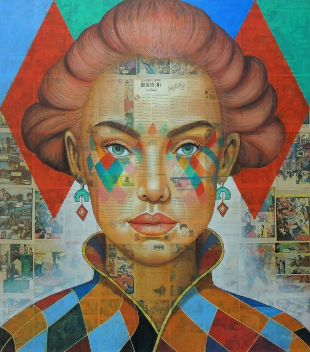 women fashion and beauty - Pee Art Gallery - Paintings & Prints, People ...