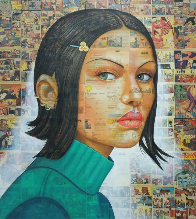 women fashion and beauty - Pee Art Gallery - Paintings & Prints, People ...