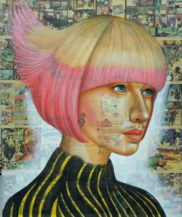 women fashion and beauty - Pee Art Gallery - Paintings & Prints, People ...