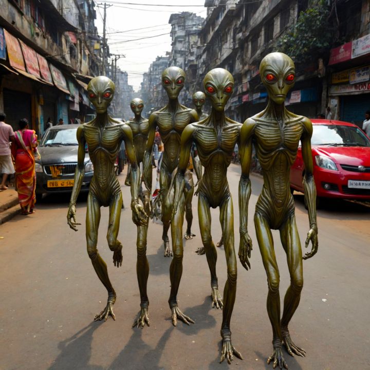 Aliens In Kolkata, India - David Curtis - Photography, Places & Travel ...