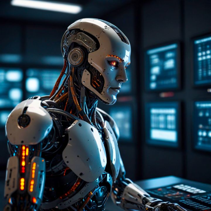 Alien Robot Trader - David Curtis - Drawings & Illustration, Fantasy ...