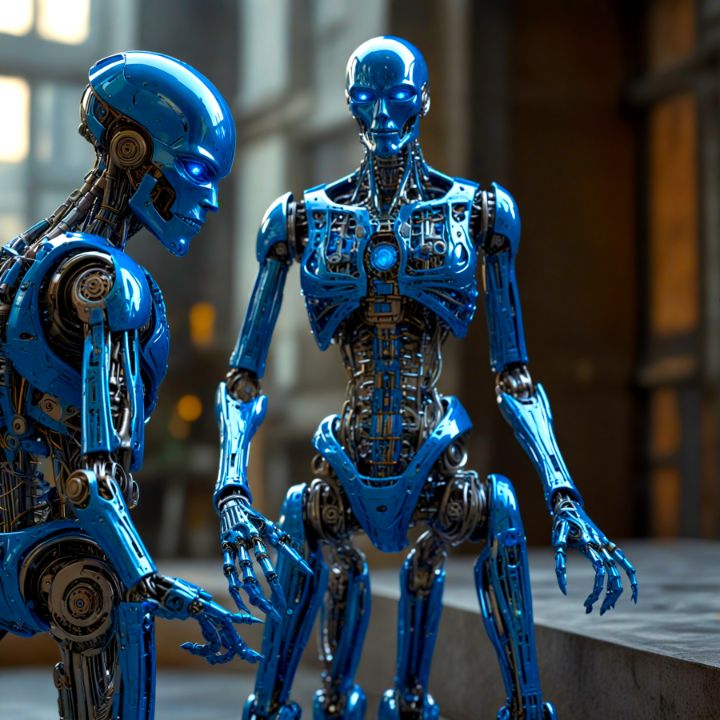 The Android Manager - David Curtis - Drawings & Illustration, Fantasy ...