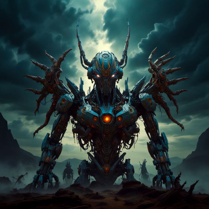 Warrior Android - David Curtis - Drawings & Illustration, Fantasy ...