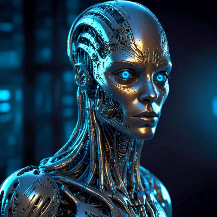 The Android - David Curtis - Drawings & Illustration, Fantasy ...