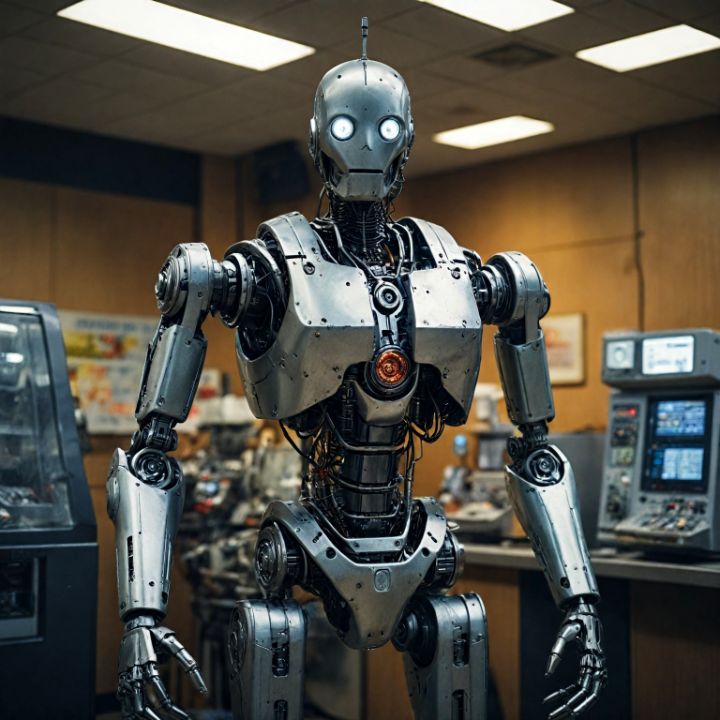 Lab Robot - David Curtis - Drawings & Illustration, Fantasy & Mythology ...