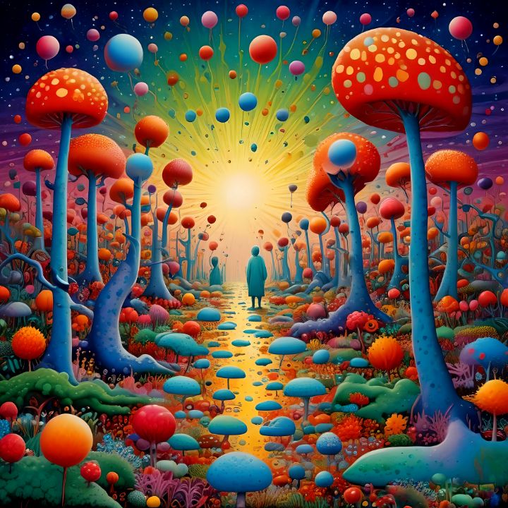 YL_035 - David Curtis - Digital Art & AI, Abstract, Landscape - ArtPal