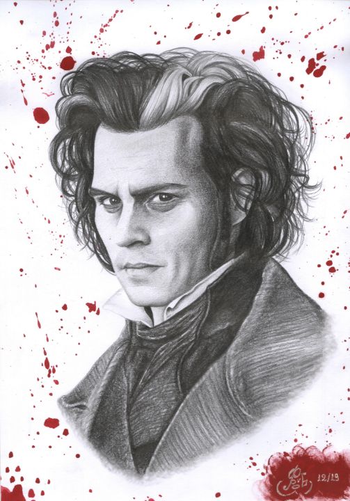 Sweeney Todd - myfrawings - Drawings & Illustration, People & Figures ...