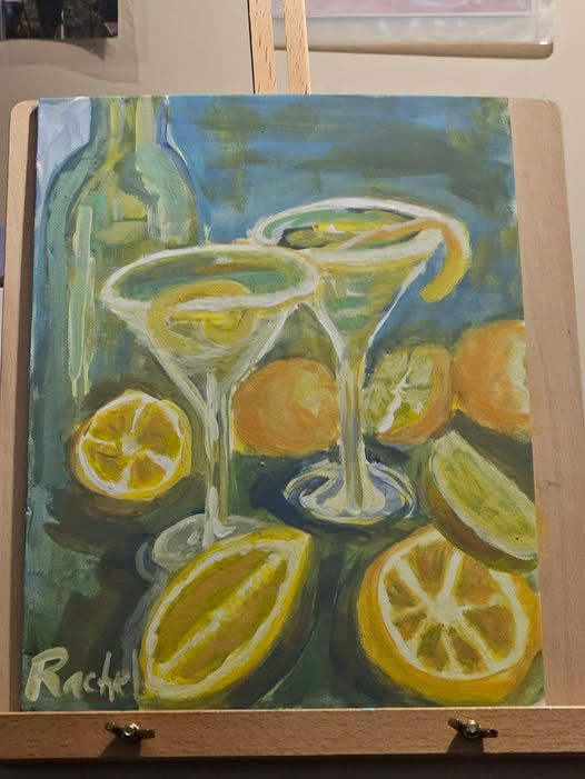 lemon Martinis - Rachel Bernier Wilson Gallery - Paintings & Prints ...