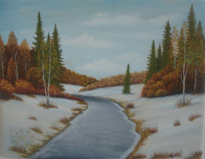 Early Spring - Natalie's Art - Paintings & Prints, Landscapes & Nature ...