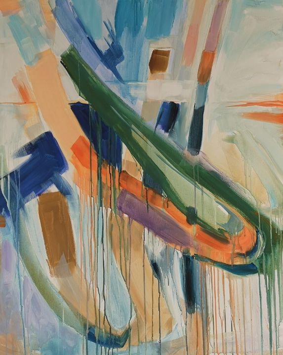 Abstract Forms - IuliaArt - Paintings & Prints, Abstract, Irregular ...