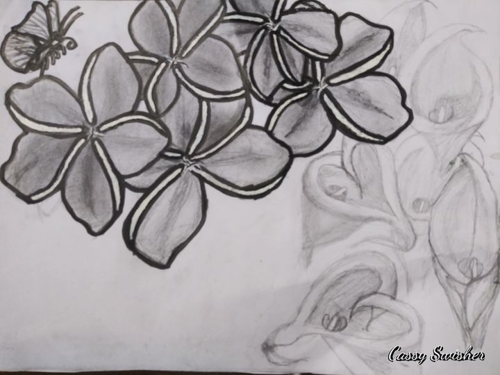 Lilly - Emotional release - Drawings & Illustration, Flowers, Plants ...