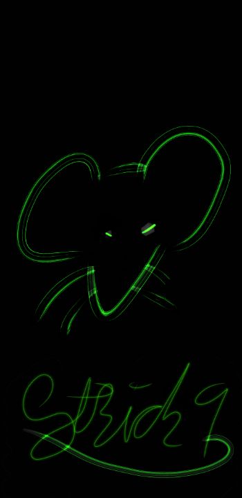 Strick 9 mouse - Y-NOT ART - Drawings & Illustration, Abstract, Text ...