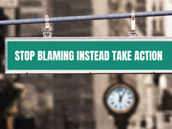 Stop blaming, instead take action - Wiseswan - Digital Art & AI, Humor ...
