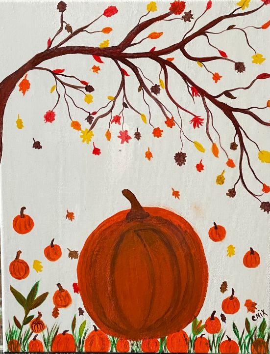 Ready for Fall - Art Paintings By Charlie - Paintings & Prints ...