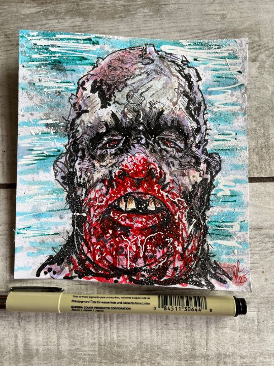 2025SKETCHCARD_02 - Dahmer Art - Drawings & Illustration, Fantasy ...