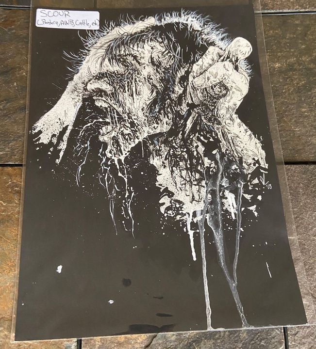 Scour design, original artwork - Dahmer Art - Drawings & Illustration ...