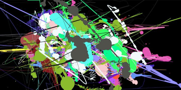 Tribute J.POLLOCK - Peter Rayan - Digital Art, Abstract, Other Abstract ...