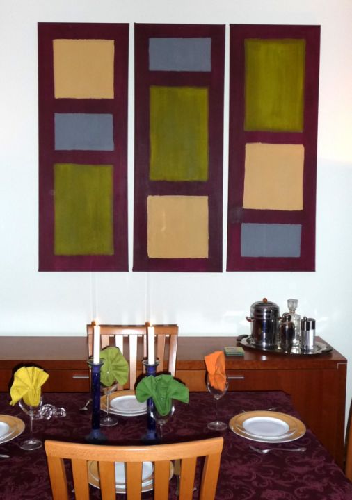 Place Settings (Detail) - p.brennan artwork - Paintings & Prints ...