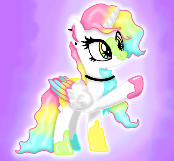 Candy Pony - Amber Icewolf's Art work - Digital Art & AI, Fantasy & Mythology, Magical, Other ...
