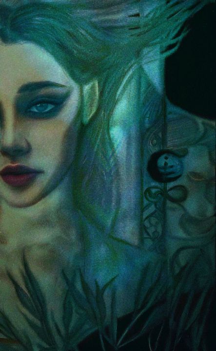 Sea queen - Lucidblue - Paintings & Prints, Fantasy & Mythology ...