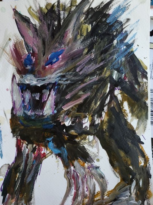 Phoenix werewolf - infinite creations Scott Kinney - Paintings & Prints ...