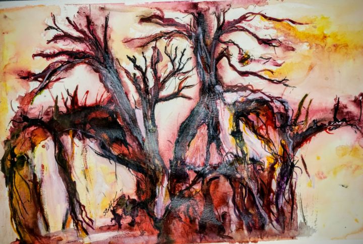 Insane trees - infinite creations Scott Kinney - Paintings & Prints ...