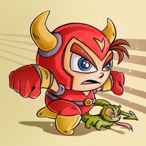 V-Soldier and his sidekick - donlodmi - Drawings & Illustration ...