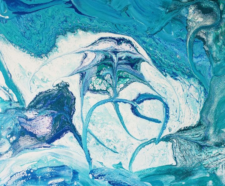 Sea Life - Linda's Art - Paintings & Prints, Abstract, Geometric - ArtPal