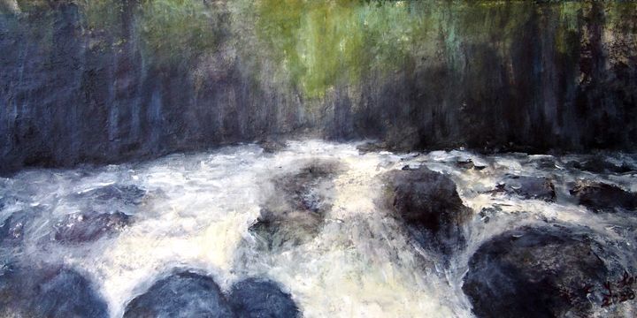 Forest Water - Art of ChunYi Long - Paintings & Prints, Landscapes ...