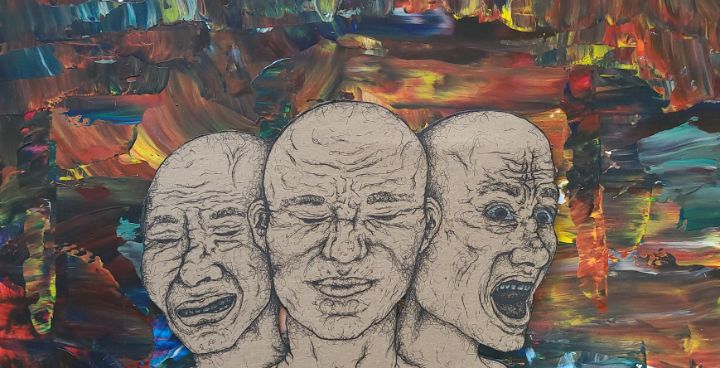 Feel the emotions - Edith Scott - Paintings & Prints, People & Figures ...