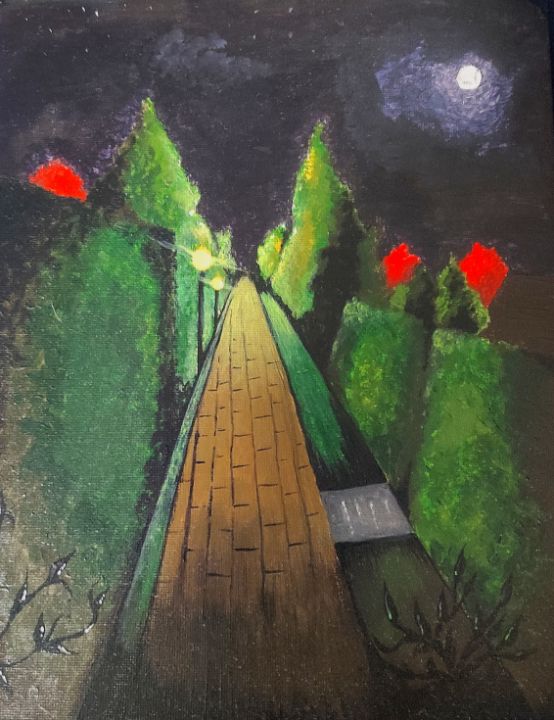 Dark paths - Ketsurui - Paintings & Prints, Places & Travel, Other ...