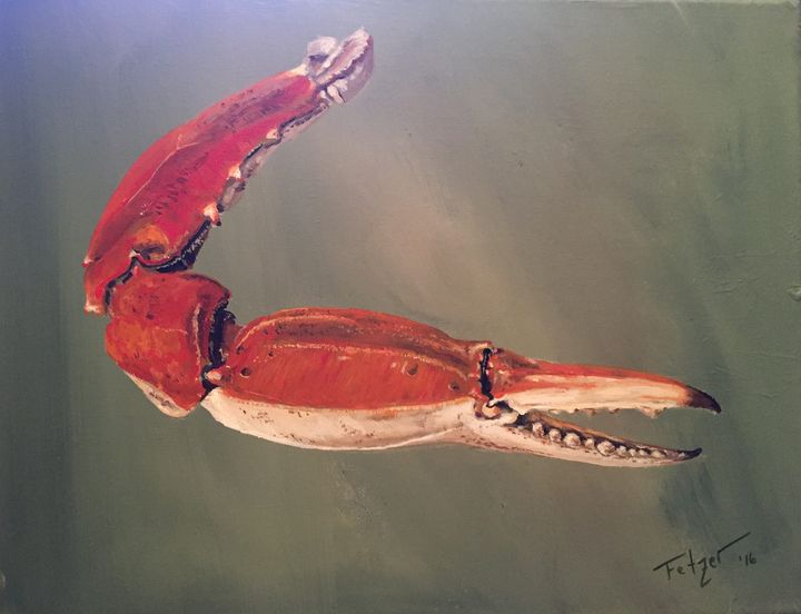 CrabClaw - CampCreek Art Studio - Paintings & Prints, Animals, Birds ...
