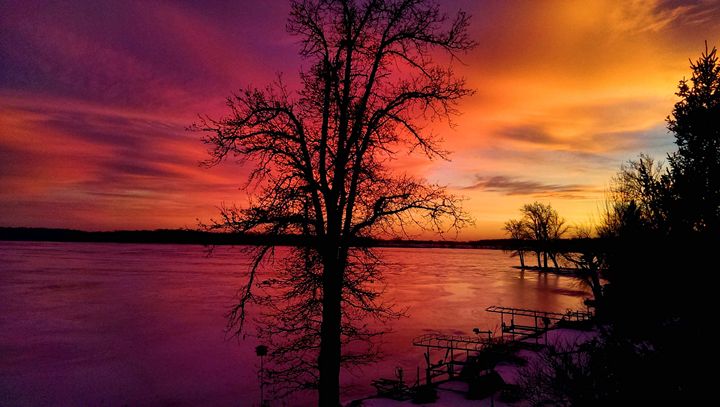 Winter Lake Sunset - Mark Goodhew Photography - Photography, Landscapes ...