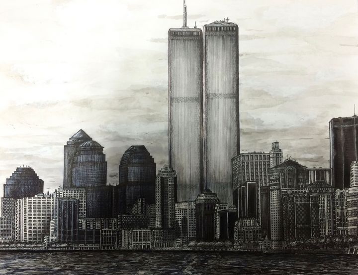 The WTC - Michael Kelsch - Drawings & Illustration, Buildings ...