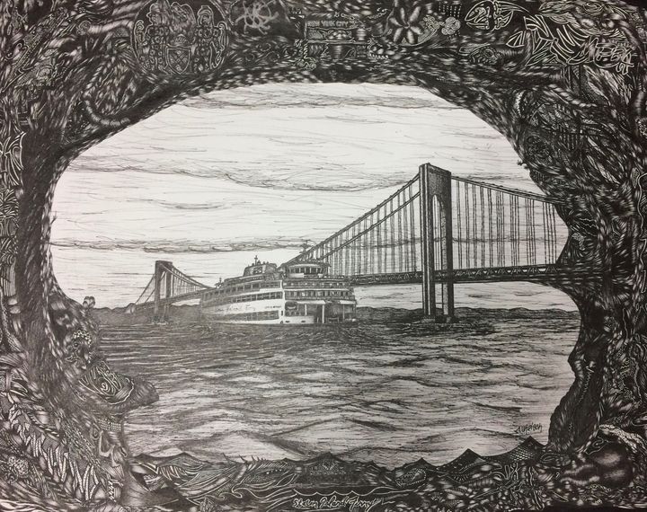 SI Ferry and VZ - Michael Kelsch - Drawings & Illustration, Vehicles ...