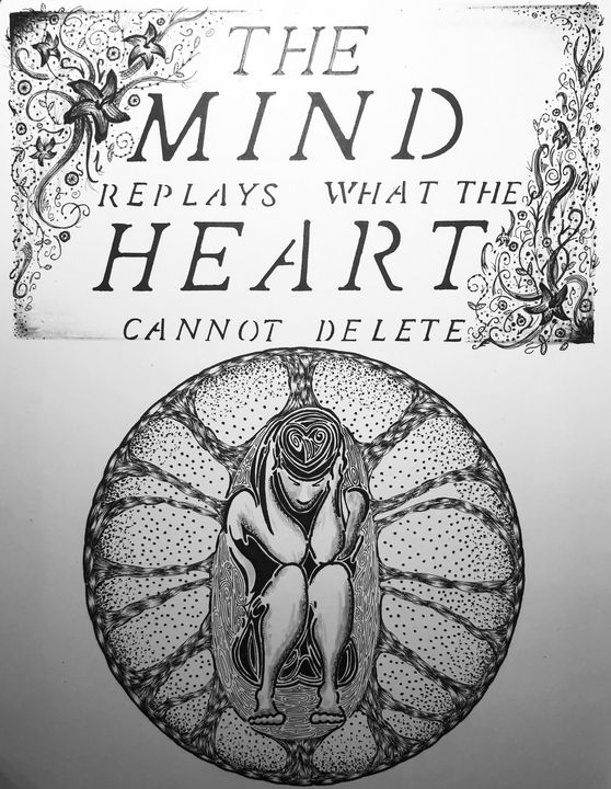 The Replaying Mind - Michael Kelsch - Drawings & Illustration, Abstract ...