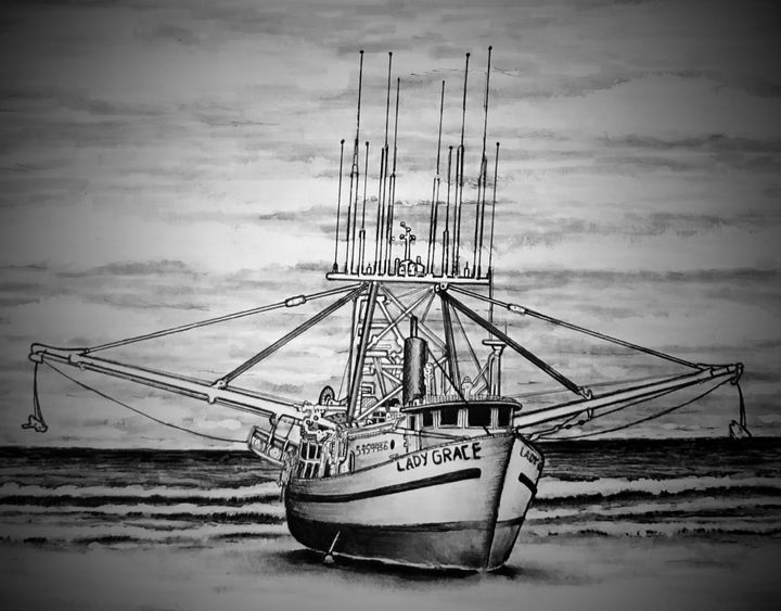 Lady Grace Aground - Michael Kelsch - Drawings & Illustration ...