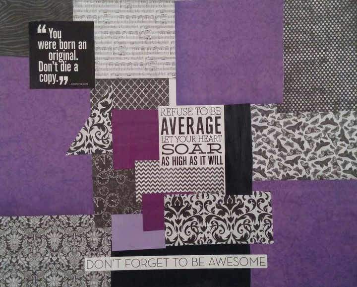 Aspire - Ethereal Art by Jen - Paintings & Prints, Abstract, Collage ...