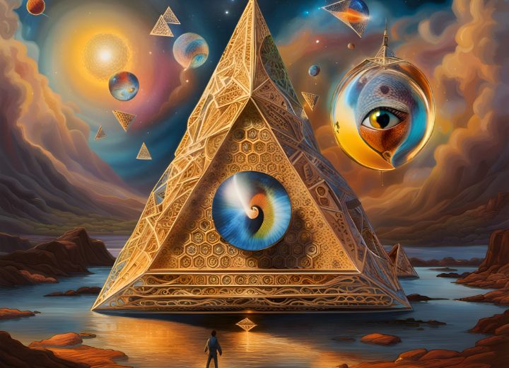 Eying Trinity - MysticGlow - Digital Art & AI, Religion, Philosophy ...